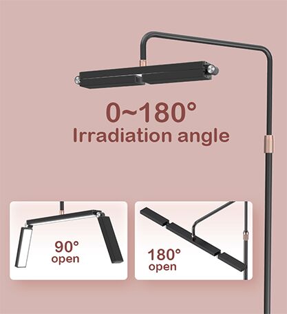 36 inch Collapsible U shap Arch LED Half Moon Floor Beauty Lamp New ...